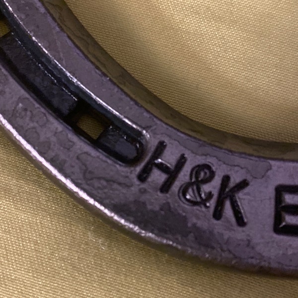 Engraved Horseshoe, Customized Western Decor, 6th or 11th Anniversary ...