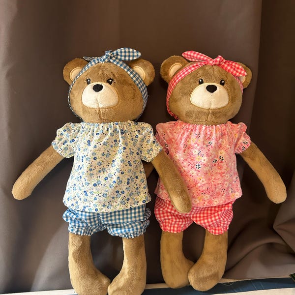 Teddy Bear Sewing Pattern "betsy Bear" (PDF, in English) | Dress Me ...