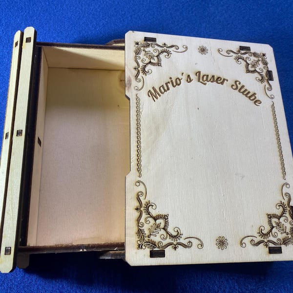 Slider Book Box Laser Cut Svg Files, Wood Gift Slider Book Box, Vector ...