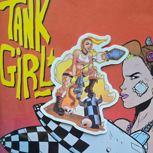 Tank Girl Decal - Etsy