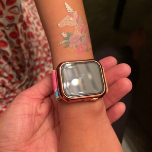 Kids Elastic Watch Band for Apple Watch All Series models 1 8, SE ...