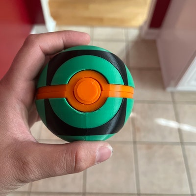 3D Printed Opening Pokeball - Etsy