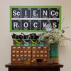 Science Rocks Periodic Vinyl Decal, Science Wall Decal, Classroom ...