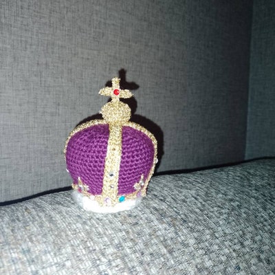 Miniature Royal Crown Crochet PATTERN , PDF Instant Download Amigurumi ...