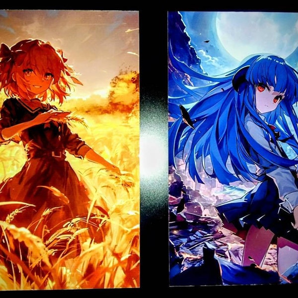 Anime Plexiglass Neon Sign – Custom Anime Neon Light | Otaku Wall Art ...