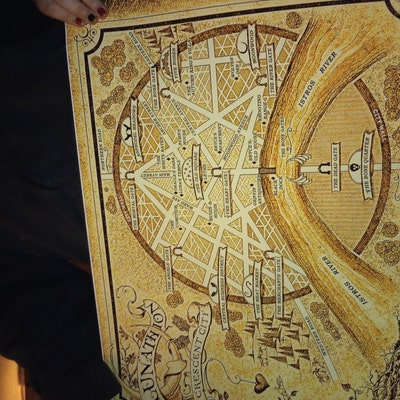 Laser Engraved Lunathion City From the Crescent City Series - Etsy UK