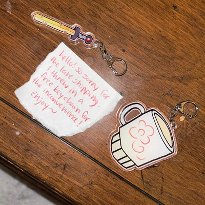 Sayori Doki Doki Literature Club Keychains/charms - Etsy