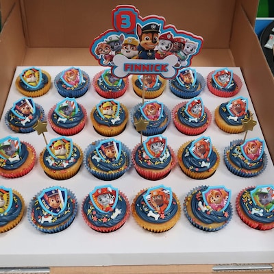 Chase, Marshall, Skye & Rocky, Paw Patrol Inspired Sprinkle Mixes. Cake ...