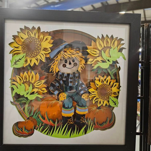 Firefighter Shadow Box, Firefighter Shadow Box Svg, Firefighter Light ...