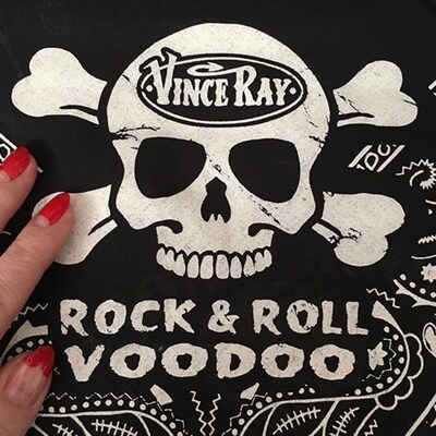 Vince Ray Print on Canvas of Poison Ivy From Legendary Band the Cramps ...