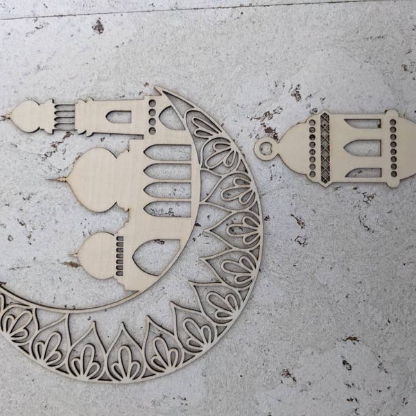 Islamic Decor Products. Gift Laser Cutting File for Muslims.svg,cdr,dxf ...