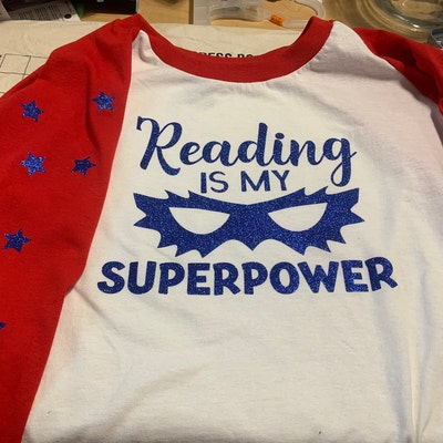 Reading is My Superpower Svg/eps/png/dxf/jpg/pdf, Superhero Mask Svg ...