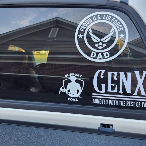 Vinyl Decal, Support Coal Decal, Support Coal Sticker, Coal Miner Decal ...