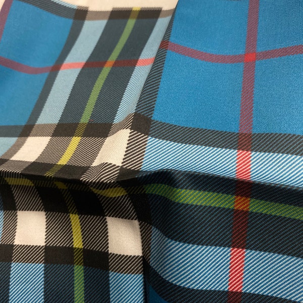 Plaid Fabric - Thompson Mactavish Tartan by Weavingmajor - Thomson ...