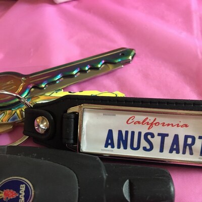 Funny Arrested Development Inspired ANUSTART Licence Plate Keyring - Etsy