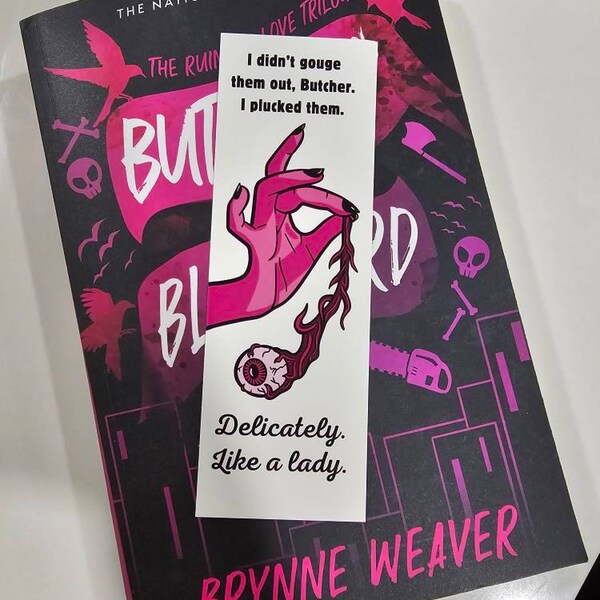 A Dowry of Blood Bookmark | Feelinstabby Shop | Dark Romance Bookmark ...