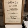 Bathroom Rules SVG Funny Farmhouse Bathroom Sign Dxf and More - Etsy