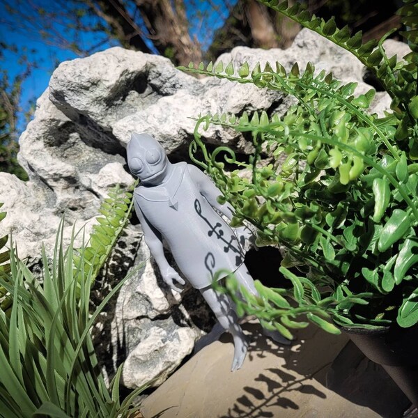 Hand Painted Sleestak 7.5 Inch Figure 1974 Land of the Lost - Etsy