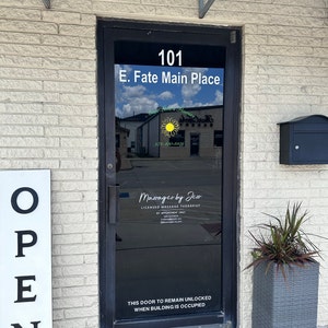 Custom Vinyl Store Front Small Business Vinyl Decal Sticker ...