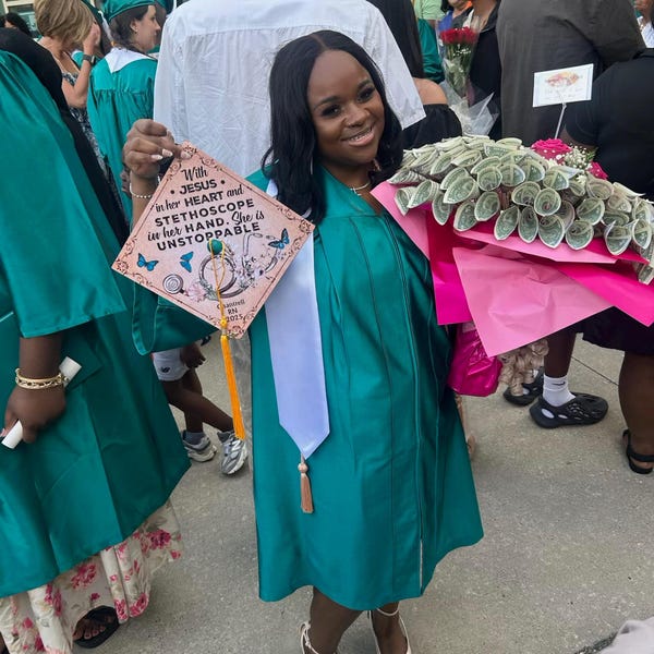 Educated Drug Dealer Graduation Cap, Customize Pharmacy Grad Cap Topper ...