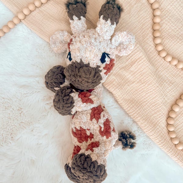 Gentry the Baby Giraffe Crochet Pattern | No Sew Low Sew Crochet ...