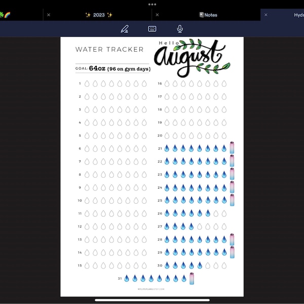 Mood Tracker Printable, A Year in Pixels, Mood Journal, Emotion Tracker ...