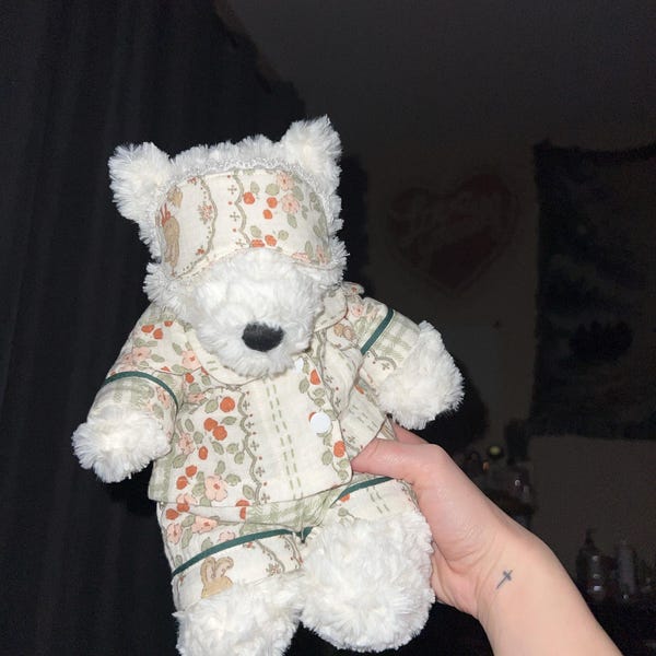 NEW Pajamas Set for Bartholomew Jellycat - Specially Tailored for Bears ...