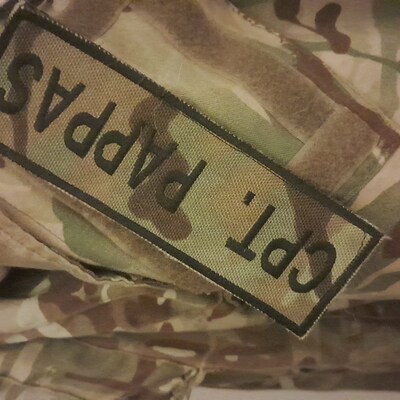 Custom Multicam Army Name Patch Personalised - Etsy UK