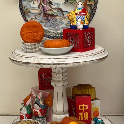 Felt Play Food Mooncake - Etsy