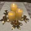 Brass Vintage Candlesticks Extra Tall at 18'' and 18 1/4" With Pedestal ...