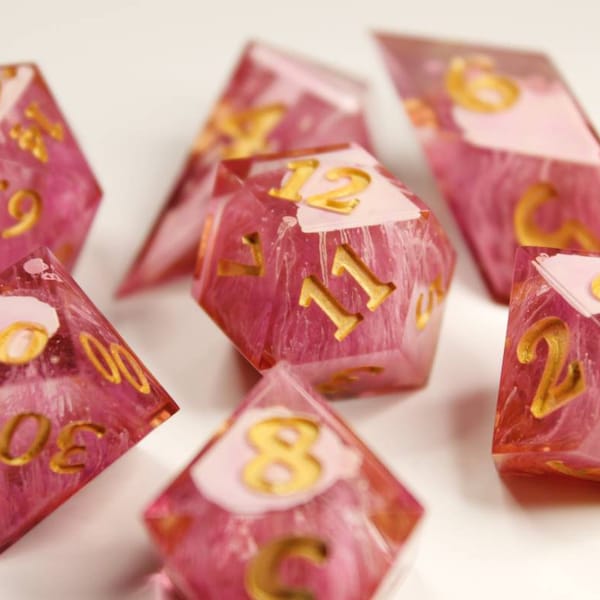 Abyssal Draw D20 45mm Chonk D20 Single Piece Dice Polyhedral Dice D&D ...