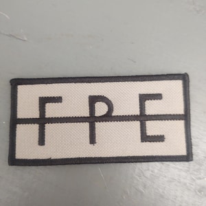 Twenty One Pilots Inspired FPE Logo Embroidered Patch, Sew-on - Etsy