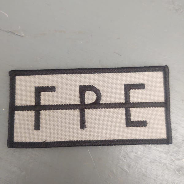 TOP Inspired FPE Logo Embroidered Patch, Sew-on - Etsy