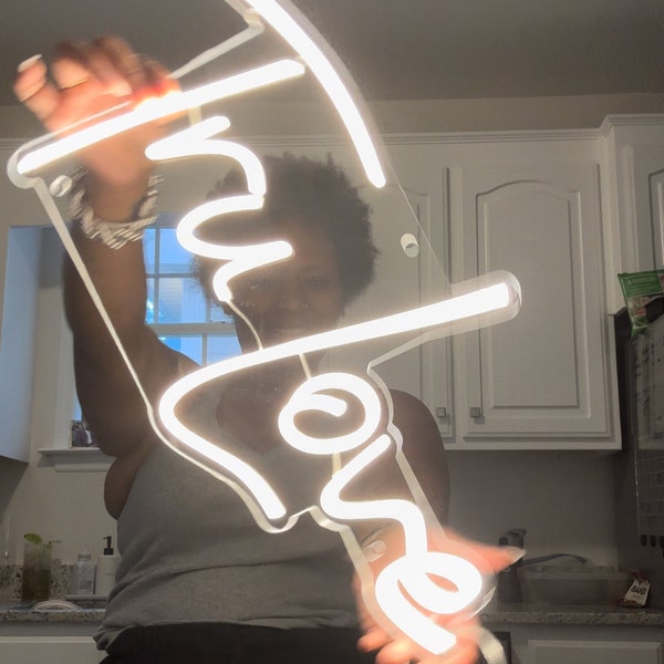 Personalize Flex LED Neon Signs Light for Wedding Party Home Decor ...