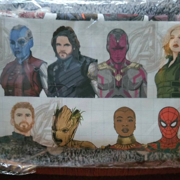 Barney & Friends Fabric Cartoon Fabric Pure Cotton Fabric by the Half ...