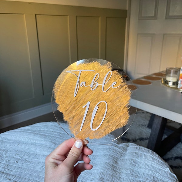 Table Numbers | Table Number Stickers | Wedding Table Number Stickers ...