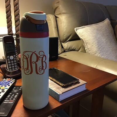 Monogram Decal Sticker Many Colors Monogram Sticker for Laptop Monogram ...