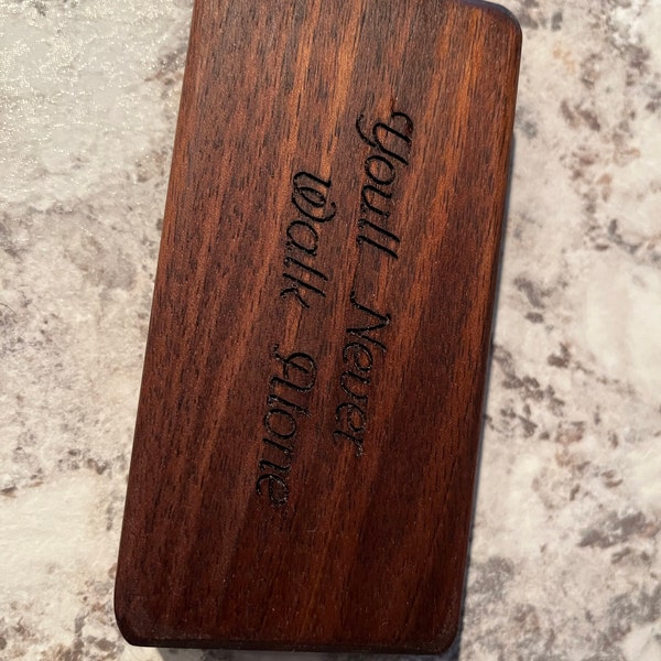 Wooden Case, Pre-roll Holder, One Hitter, Hand Made Cannabis Pocket ...