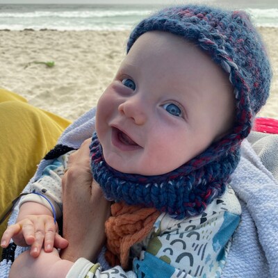 KNITTING PATTERN the Wesley Scarf - Etsy Canada