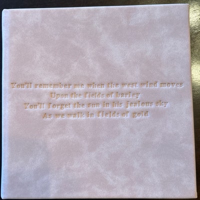 Personalized Wedding Album, Ring Binder Photo Album, Slip in Album for ...