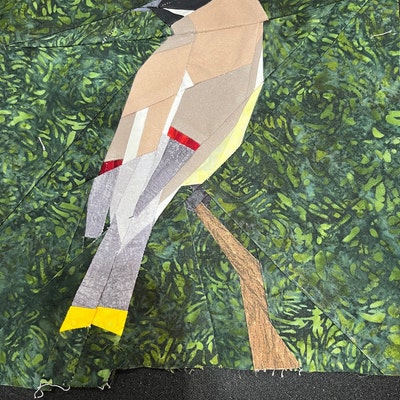 Cardinal Paper Piecing Pattern - Etsy