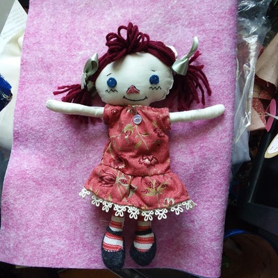 Raggedy Ann Doll PATTERN Instant Download PDF Rag Doll - Etsy