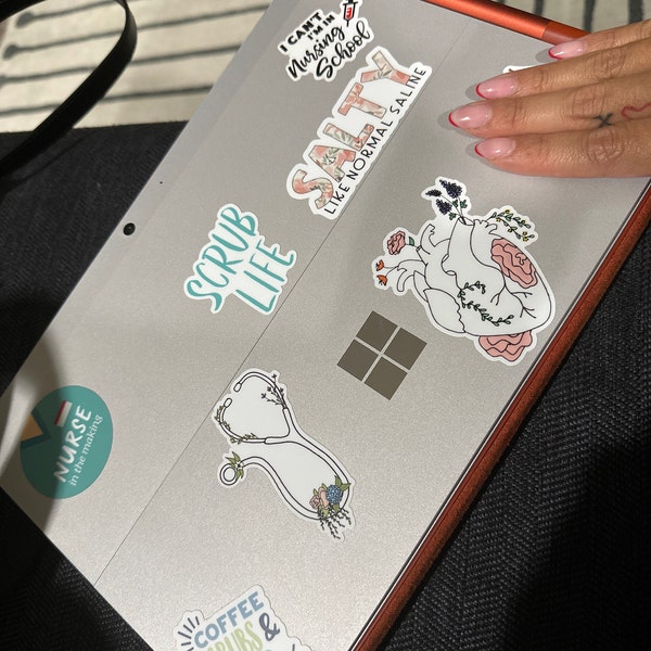 Nursing Sticker Bundle (14 Stickers) - Etsy