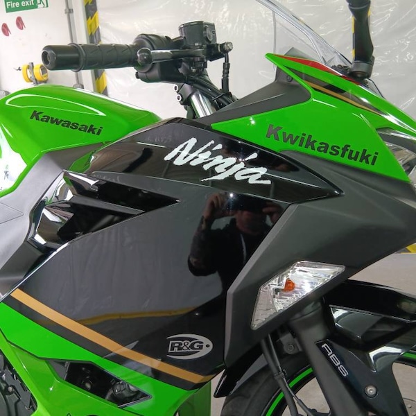 2 X Funny Decals Kwikasfuki, Bike Stickers, Decal, Vinyl Graphics - Etsy UK