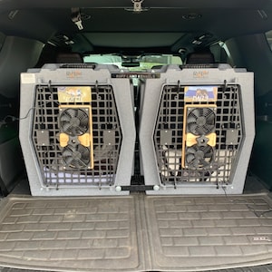 Airflow Dually Dog Crate Fans Compatible With Ruff Land / Ruff Tough ...