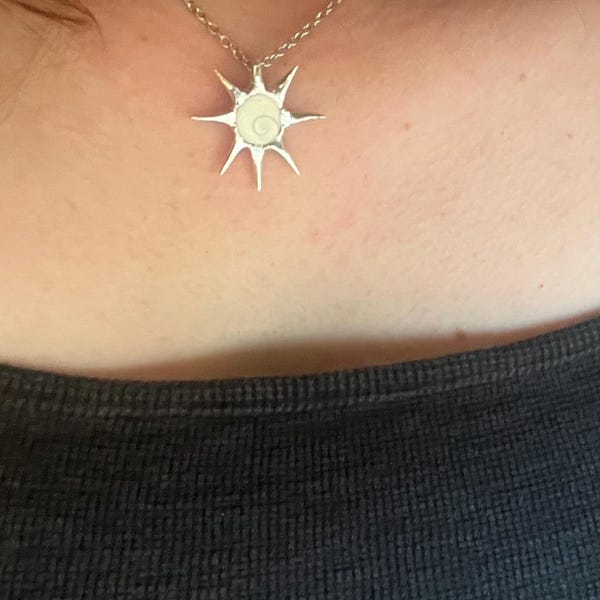 Spiky Heart Pearl Necklace Grunge Alt Goth Y2k Jewelry - Etsy