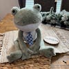 Stuffed Frog - PDF Sewing Pattern & Tutorial | Stuffed Animals | Plush ...