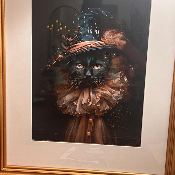 Victorian White Rabbit Painting, Emily Bunny Vintage Portrait ...