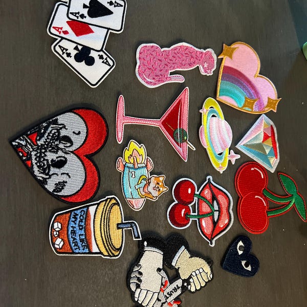 Blueberry Patch, Fruit Patch, Iron on Patch/embroidered Patch/funny ...