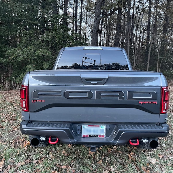 2017-2020 Ford Raptor F-150 Rear Emblem Overlay Decal - Etsy
